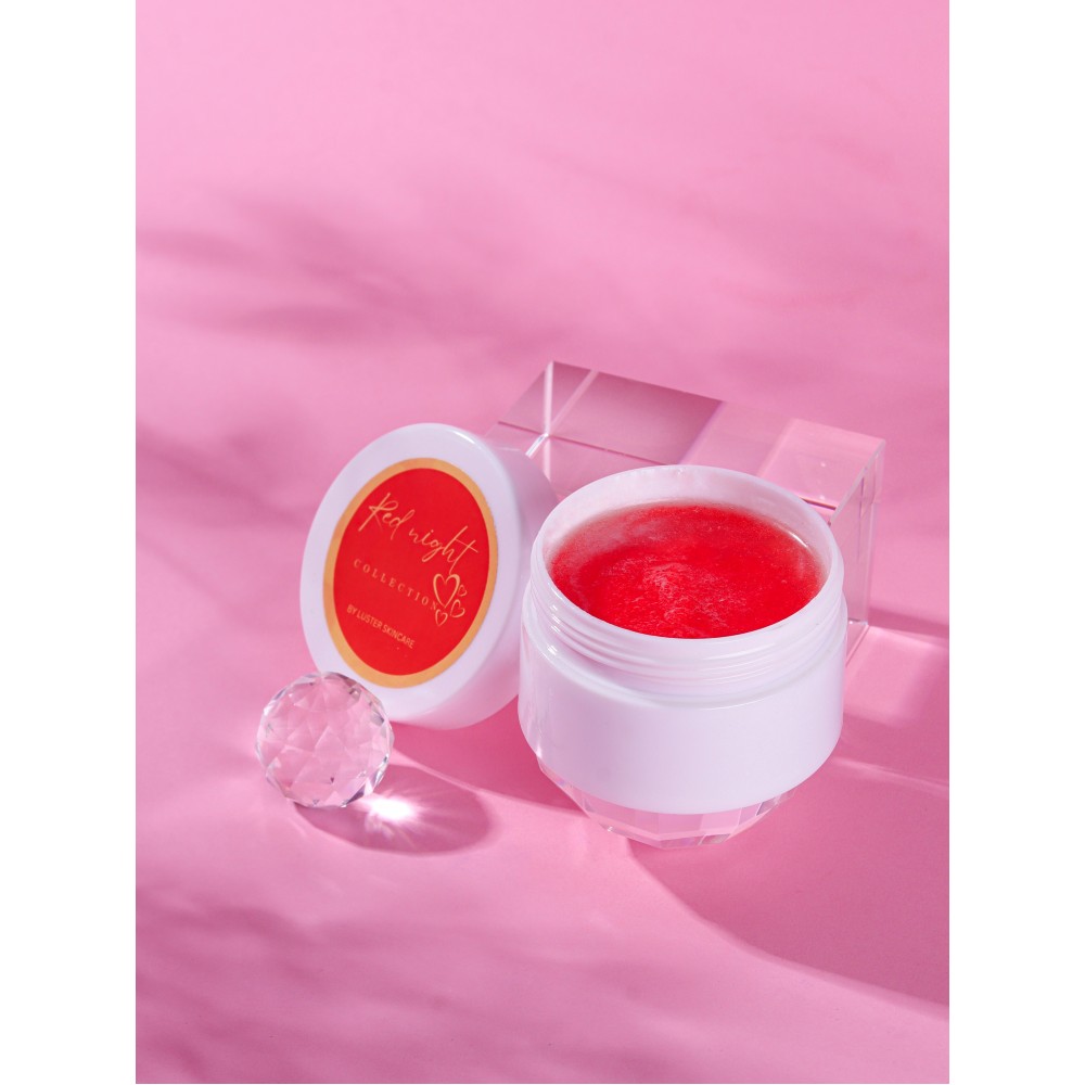 red night scrub - luster